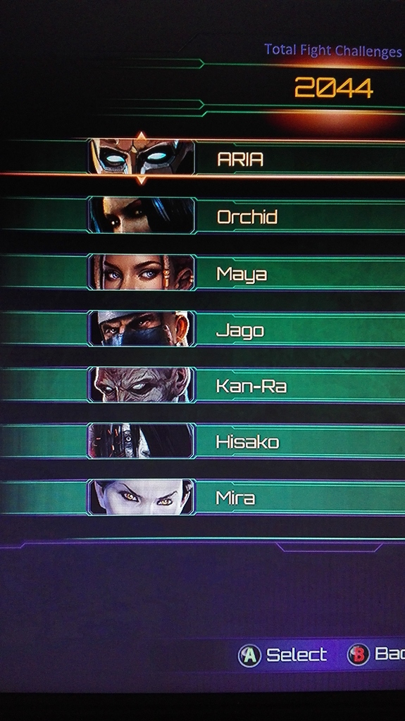 My favorite KI characters..according to the challenge menu - Off-Topic ...